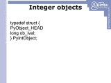 Python Objects Ppt