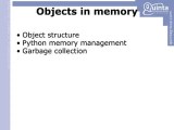 Python Objects Ppt