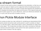 Python Pickle Module Pdf