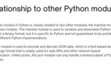Python Pickle Module Pdf