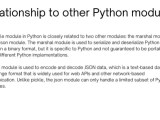 Python Pickle Module Pdf
