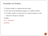 Python Programming For Problem Solving Pptx