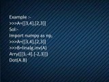 Linear Algebra In Python Pptx
