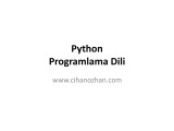Python Programlama Dili Pptx
