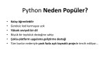 Python Programlama Dili Pptx