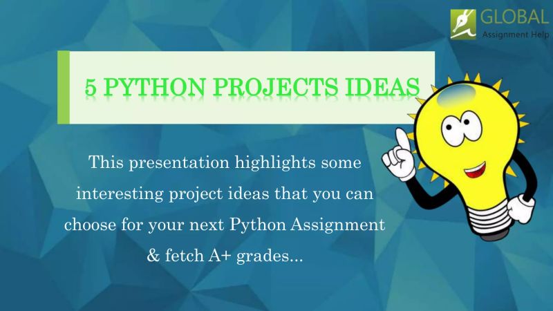 Ppt 9 Exciting Python Project Ideas After Completing Python - Download High Quality Abstract Picture | 4K