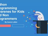 Python Programming Awarenes For Kids And Non Programmers Ppt