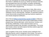 Python Programming Course With Certificate Pdf