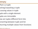 Python Programming Essentials M13 Tuples Pptx