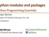 Python Programming Essentials M18 Modules And Packages Pptx