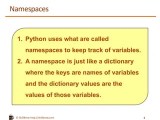Python Programming Essentials M19 Namespaces Global Variables And