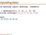 Python Programming Essentials M23 Datetime Module Pptx