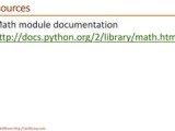 Python Programming Essentials M24 Math Module Pptx