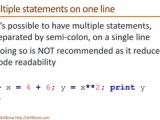 Python Programming Essentials M6 Code Blocks And Indentation Pptx