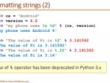 Python Programming Essentials M9 String Formatting Pptx