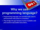 Python Programming Introduction Demo Ppt