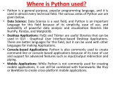 Python Programming Ppt Pptx Programming Languages Computing