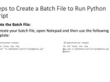 How To Create Python Scripts Pptx