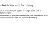 How To Create Python Scripts Pptx