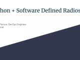 Python Software Defined Radios Pdf