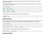 Python Strings Pdf