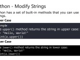 Python Strings Pptx