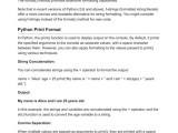 Python Strings Format Pdf