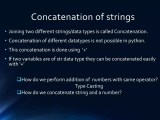 Python Strings Presentation Pptx