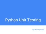 Unit Testing With Python Pptx