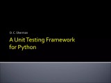 Python Unit Testing Odp
