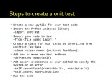 Python Unit Testing Odp Computing Technology Computing