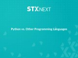 Python Vs Other Programming Languages Pdf