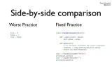 Python Worst Practices Ppt