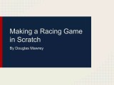 Scratch Programming Racing Game Tutorial Pdf