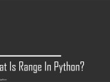 What Is Range Function Range In Python Explained Edureka Pdf