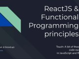React Js Functional Programming Principles Ppt