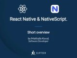 React Native Nativescript Pptx
