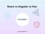Introduction To Javascript Frameworks React Vs Angular Vs Vue Compared