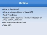 Introduction To Real Time Java Ppt