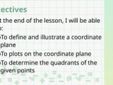 Math 8rectangular Coordinate System Pptx