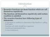 Recursive Function Pptx