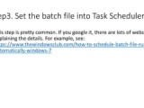 Run Python From Windows Taskscheduler Pptx