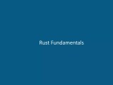 Rust Tutorial Rust Programming Language Tutorial For Beginners Rust