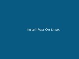 Rust Tutorial Rust Programming Language Tutorial For Beginners Rust