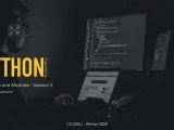Python Programming Functions And Modules Pdf