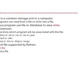 Python Programming Files Exceptions Pdf