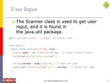 Scanner Class Java Ppt