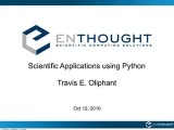 Scientific Applications With Python Pdf