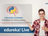 Machine Learning In Python Python Machine Learning Tutorial Deep