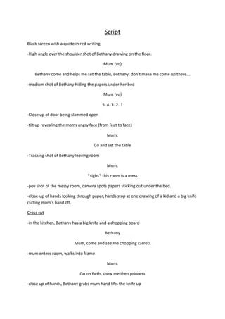 Script Draft Catherine Docx - Best Mountain Photos in Retina